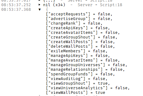 Help with getting specific group roles permissions information through API - Scripting Support ...