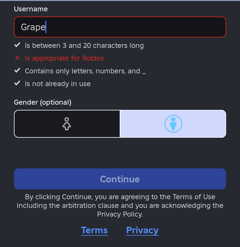 Roblox Username Filter Slightly Broken? - Other Bugs - Developer Forum ...