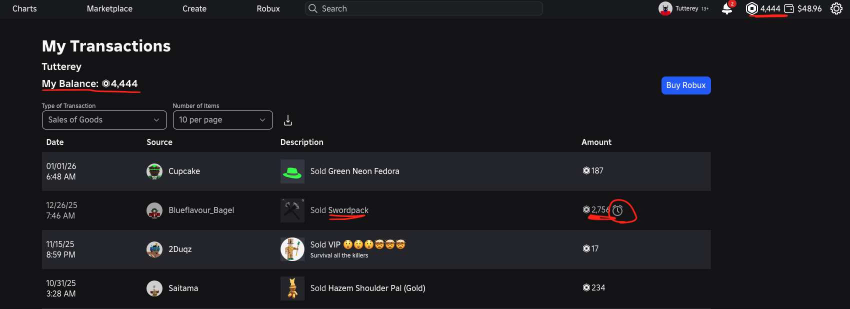 Pending Robux incorrectly marked as pending / incorrectly shown in ...