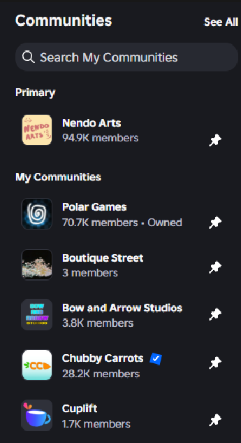 Add Ability to Pin and Reorder Groups - Website Features - Developer ...