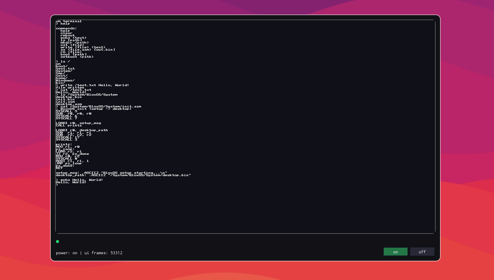 ROVM - A Virtual Computer & OS Implemented Entirely in Roblox ...