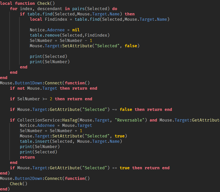 Reverse Ability Trouble - Scripting Support - Developer Forum | Roblox
