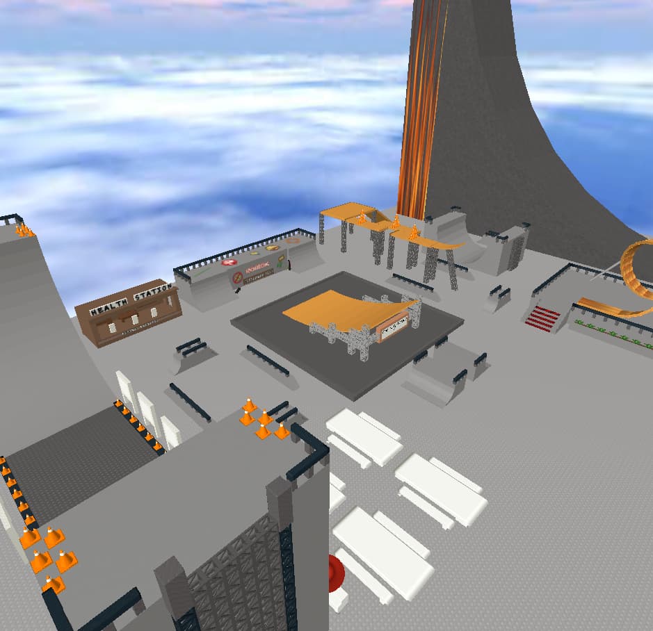 Progress on a somewhat "accurate" version of a 2013 ROBLOX map ...