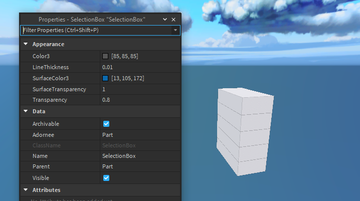 How to get legacy outlines back - Building Support - Developer Forum | Roblox