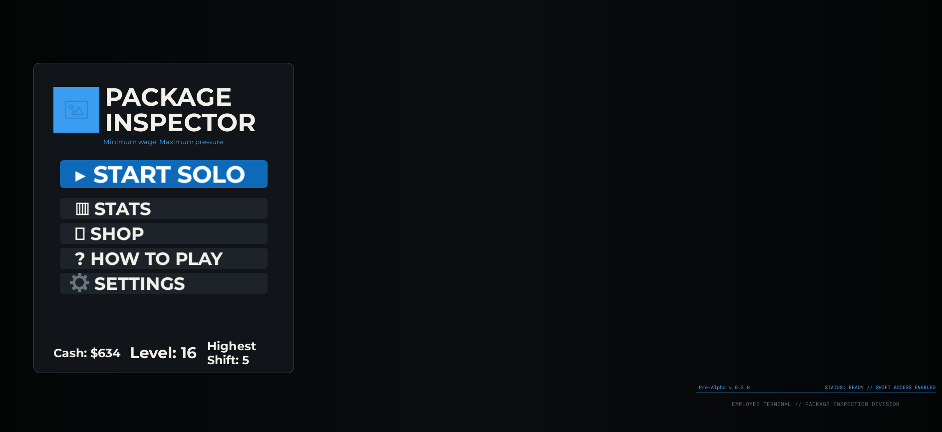 [Pre-Alpha] Package Inspector - Main Menu UI Feedback - Creations ...