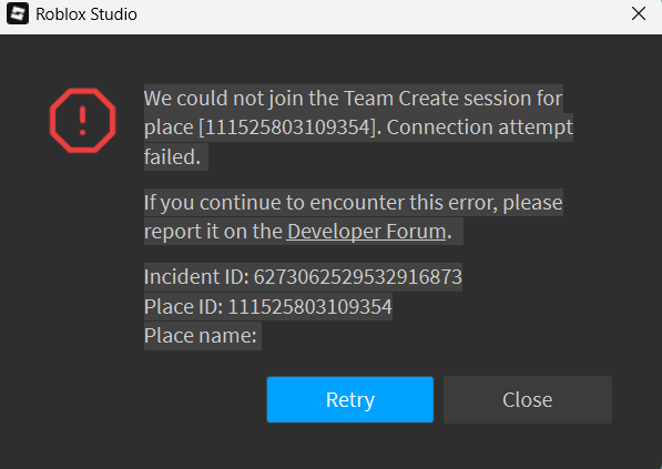Roblox studio wont let me open my game - Studio Bugs - Developer Forum | Roblox