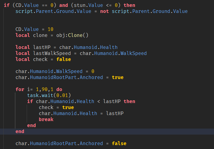 Player somehow becomes invincible - Scripting Support - Developer Forum | Roblox