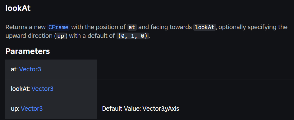How Would I Make A Part Look At Another Without Using Cframelookat Scripting Support