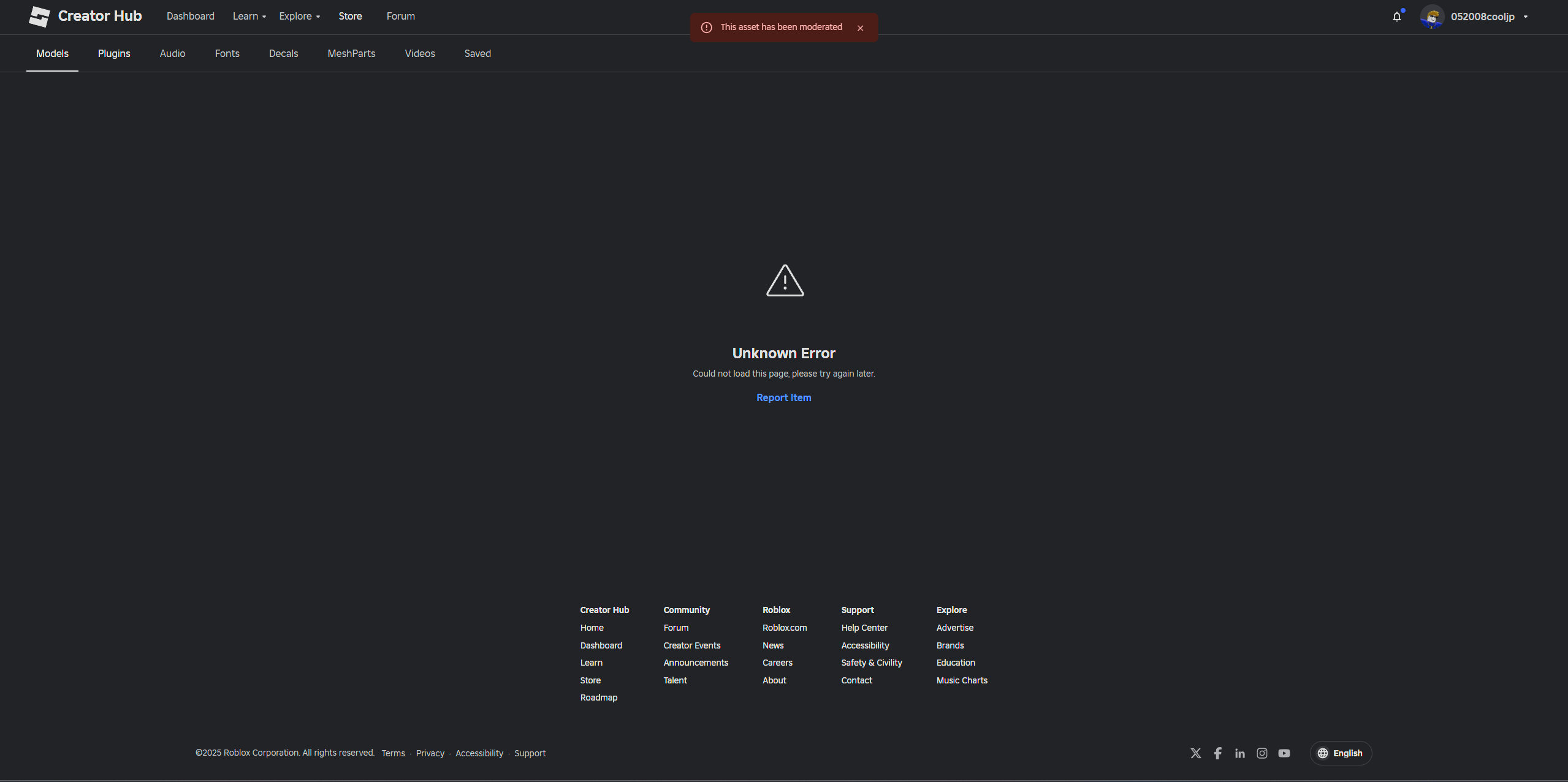 Allow users to remove moderated items/assets from their inventory ...
