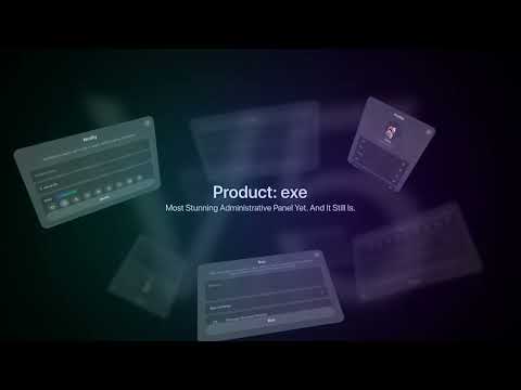 Exe (Product: exe) | Most Stunning Admin Panel Yet - Community ...
