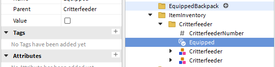A child of a folder when GetChildren() is being printed "Folder has no ...