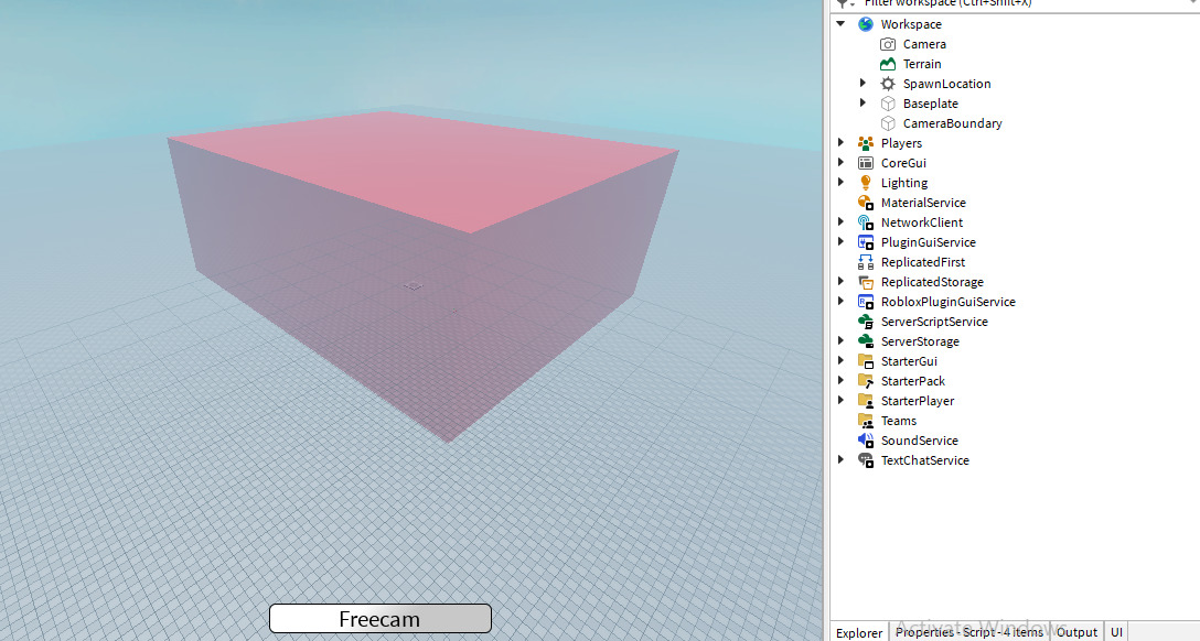 Freecam Constraints - Scripting Support - Developer Forum | Roblox