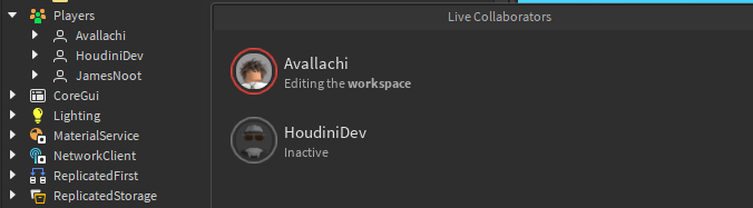 Improved Visibility of Collaborators in Studio - Announcements ...