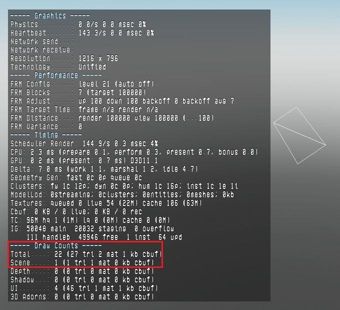Why do trails (supposedly) render with 1 less triangle compared to beams? - Scripting Support ...