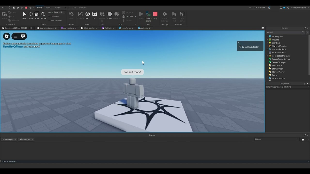 Animation isnt working when I change the player's character to another one - Scripting Support ...