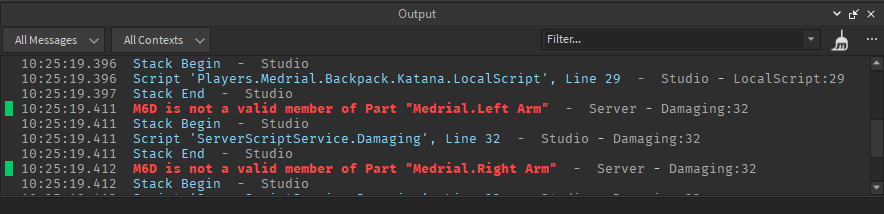 Script can't detect body's part children after reset - Scripting Support - Developer Forum | Roblox