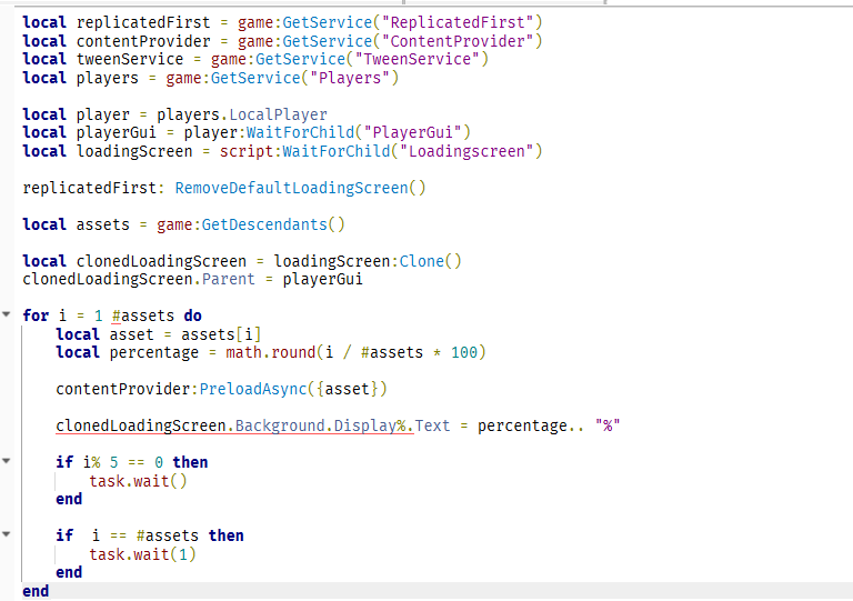Why no loadingscreen? - Scripting Support - Developer Forum | Roblox