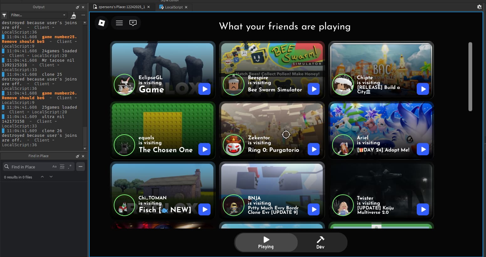 There's no way to get a experience's gameid - Scripting Support ...