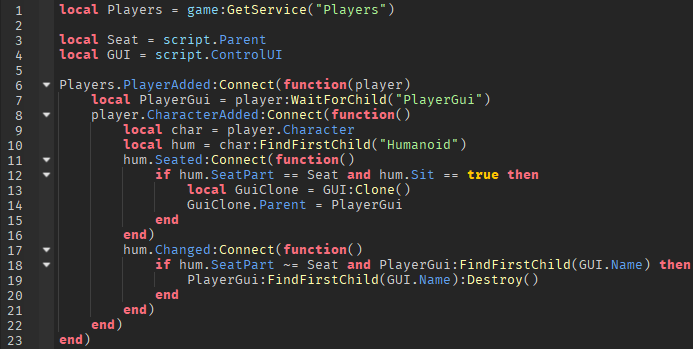Ship Delete Button - Scripting Support - Developer Forum | Roblox