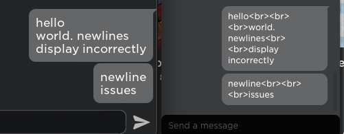 Newlines in chat messages behave incorrectly - Website Bugs - Developer Forum | Roblox