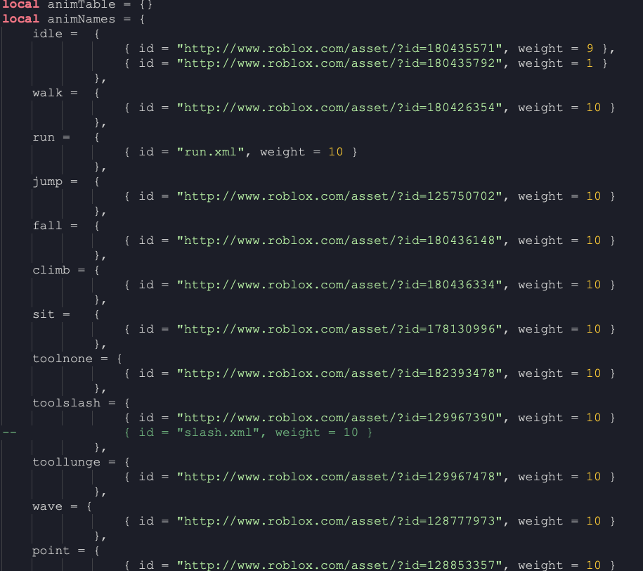 I have a question for movement animation updating - Scripting Support ...