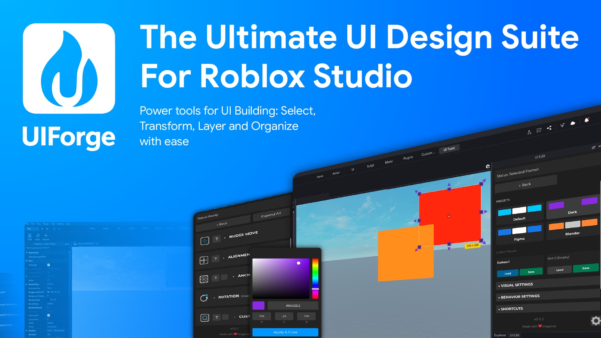 UIForge - The Ultimate UI Design Suite for Roblox Studio - Community ...