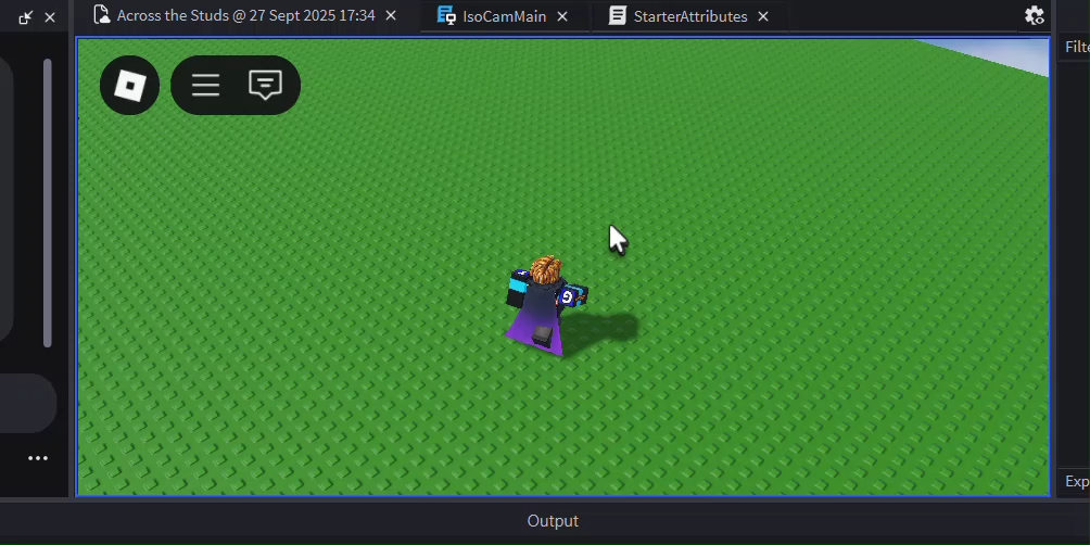 Strange shadow rendering when using isometric camera - Scripting Support - Developer Forum | Roblox