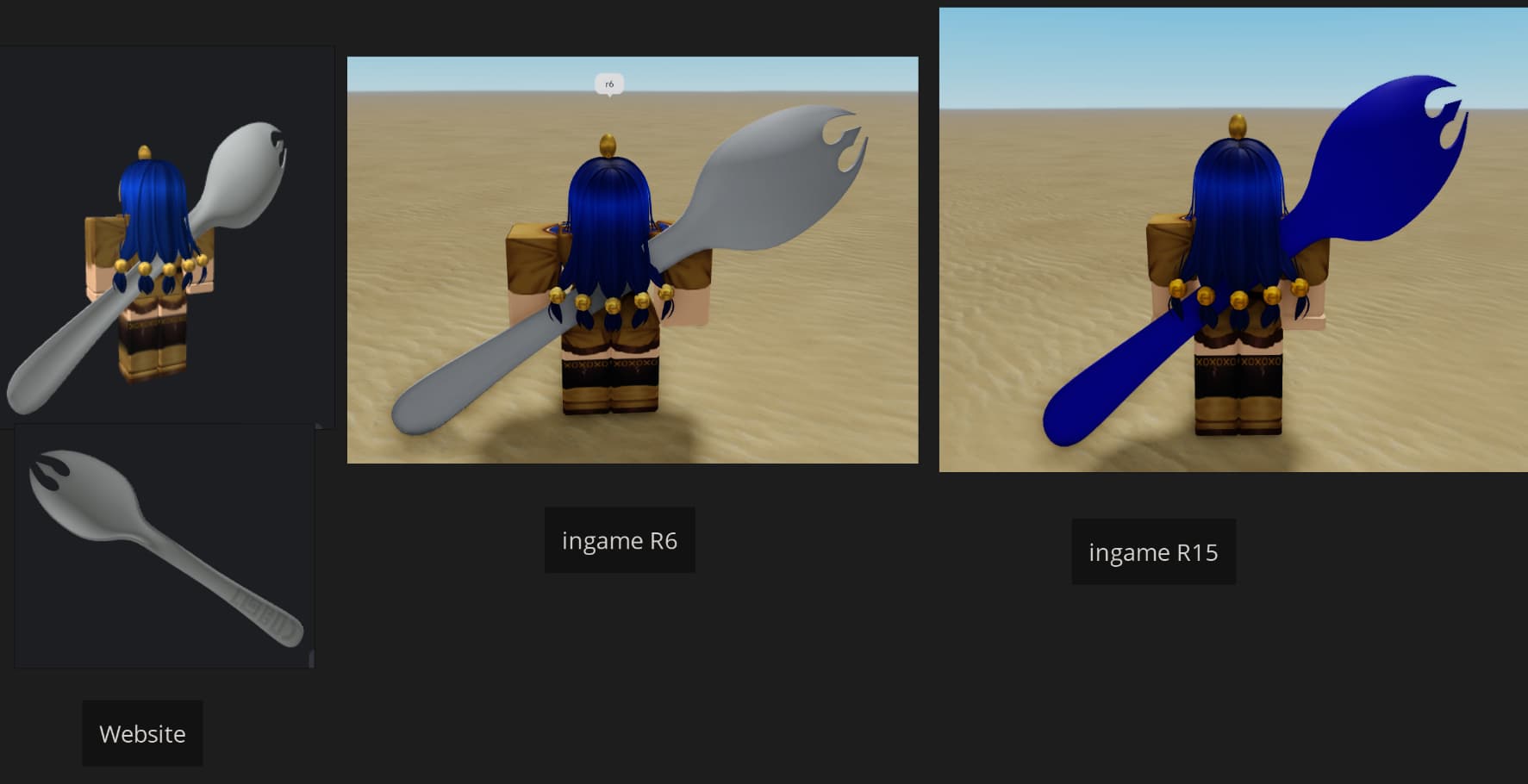 UGC Accessory Color Changes Under Certain Circumstances - Catalog Asset ...