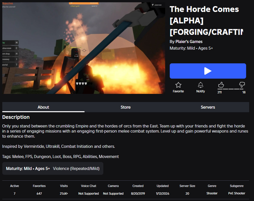 Is my RPG ready for ads? - Creations Feedback - Developer Forum | Roblox