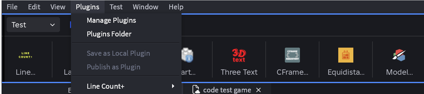 Manage Plugins Button Missing - Platform Usage Support - Developer Forum | Roblox