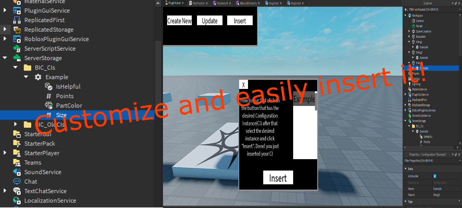 Better Configuration Instances (Alpha Version) - Community Resources - Developer Forum | Roblox
