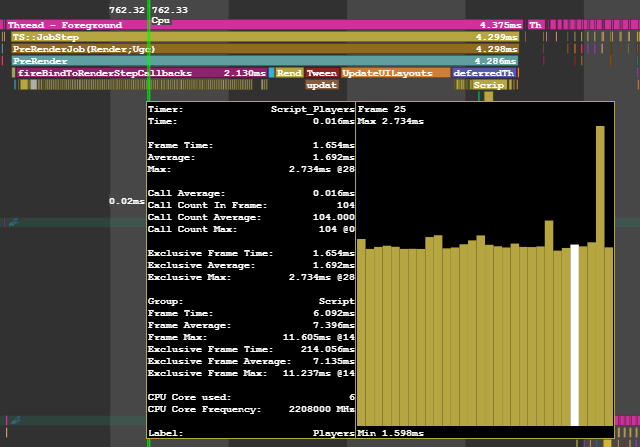 Script_Players consuming excessive frame time - Engine Bugs - Developer Forum | Roblox