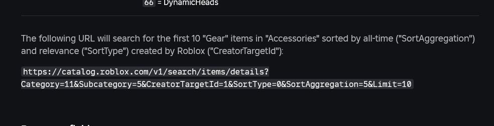 "Creator Store queries" Documentation Content Issue - Documentation Issues - Developer Forum ...