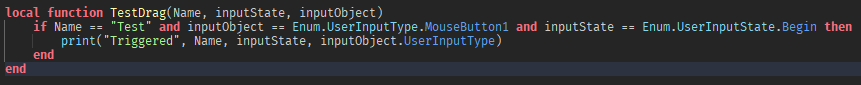 Can't bind action - Scripting Support - Developer Forum | Roblox