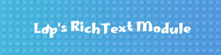 Lop’s RichText Module | Easily add animations, effects & more to text ...