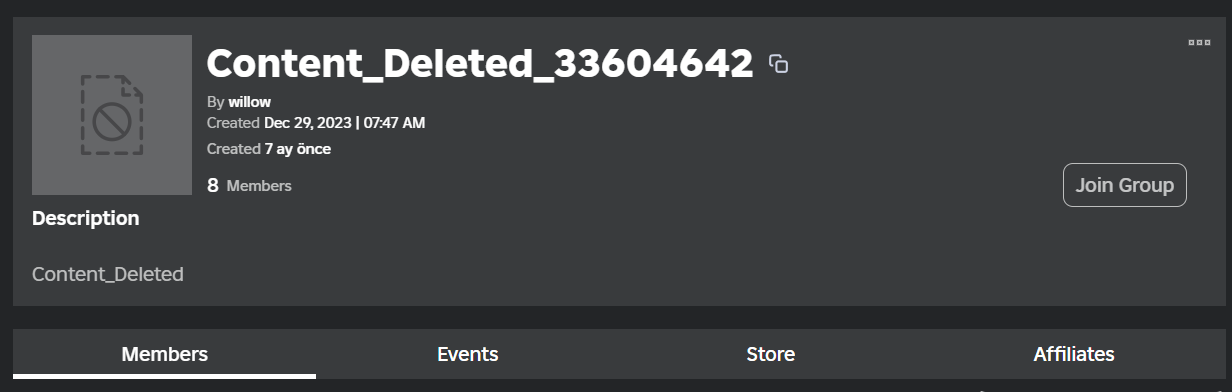 Ban/Warning message not showing content with a deleted bio - Roblox Application and Website Bugs ...