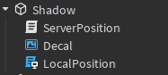 Shadow is moving ahead of other player characters - Scripting Support - Developer Forum | Roblox
