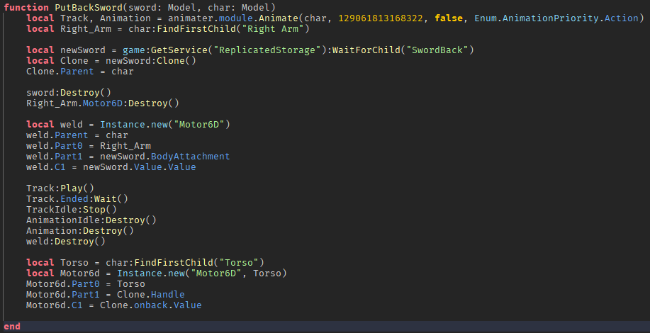 Motor6d not working/inactive? - Scripting Support - Developer Forum | Roblox