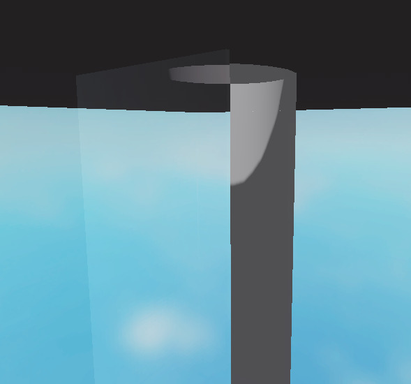 How to make an invisible wall that hides objects on the other side ...