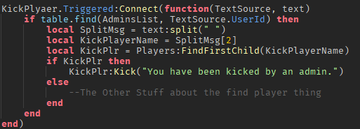 Find a player by only a few letters - Scripting Support - Developer ...