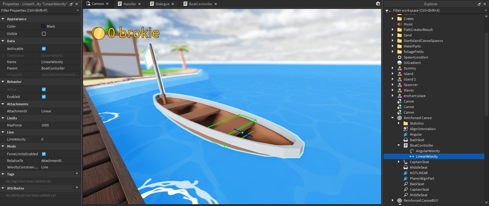 Weird drifting problem with boats - Scripting Support - Developer Forum | Roblox