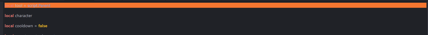 Why is my code being marked orange? - Scripting Support - Developer ...