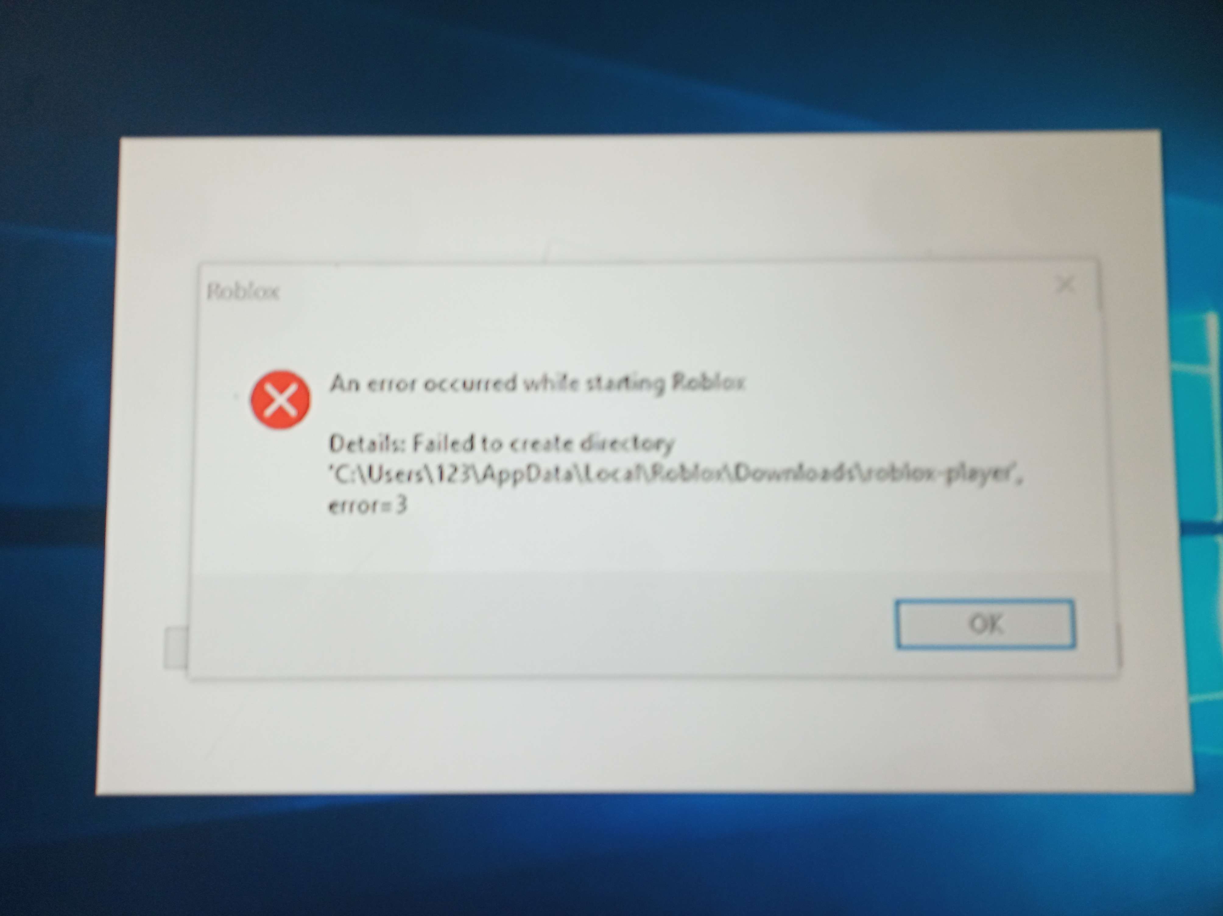 Error 3 At Roblox Installation Platform Usage Support Developer Error 3 At Roblox Installation Platform Usage Support Developer