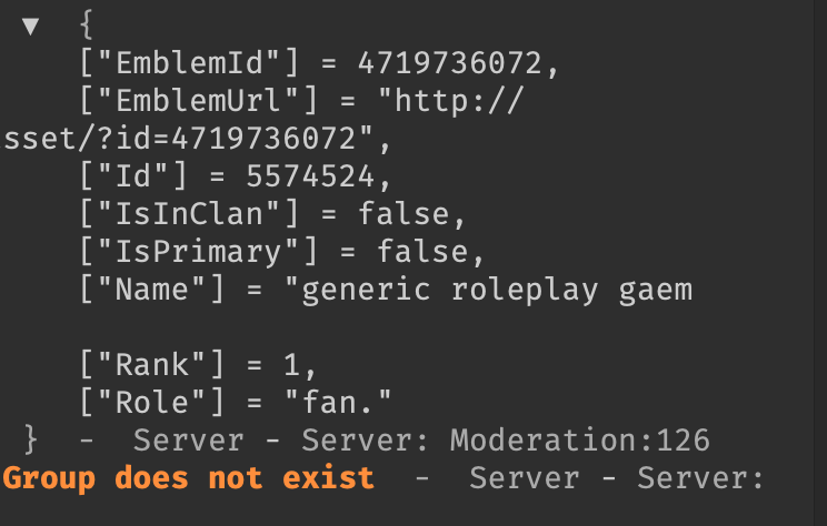 Can't index a dictionary - Scripting Support - Developer Forum | Roblox