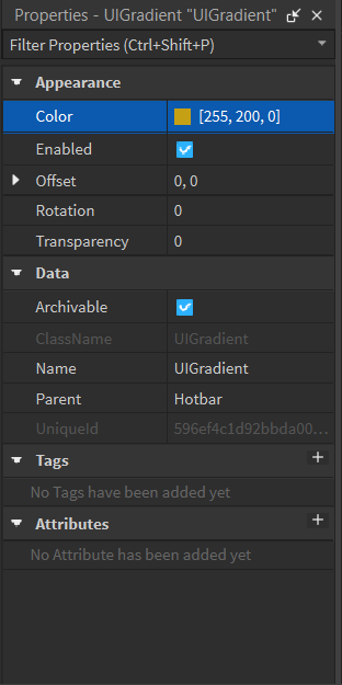 UI Gradient Not Working - Art Design Support - Developer Forum | Roblox