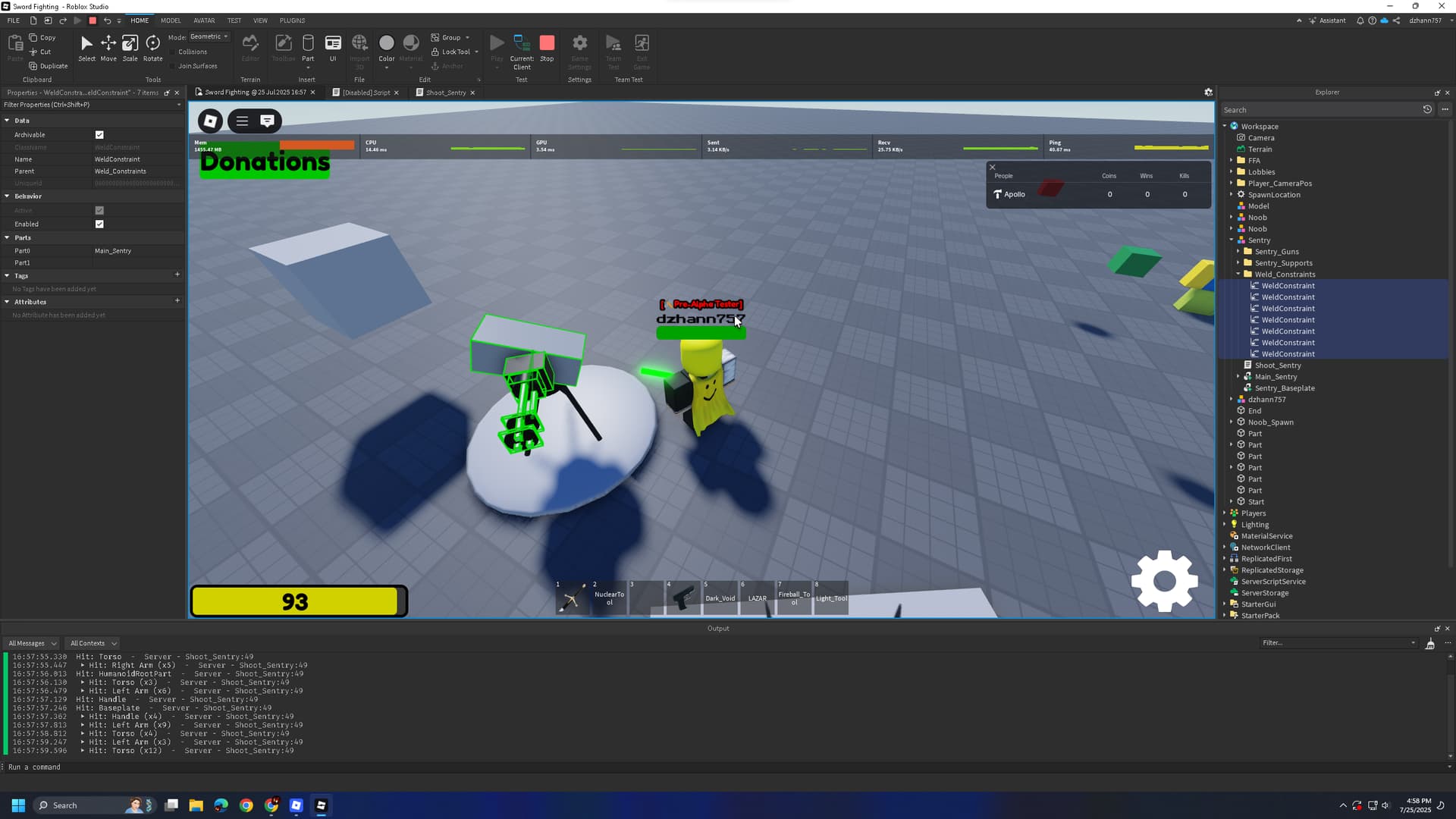 How to rotate a union operation with other instances? - Scripting Support - Developer Forum | Roblox