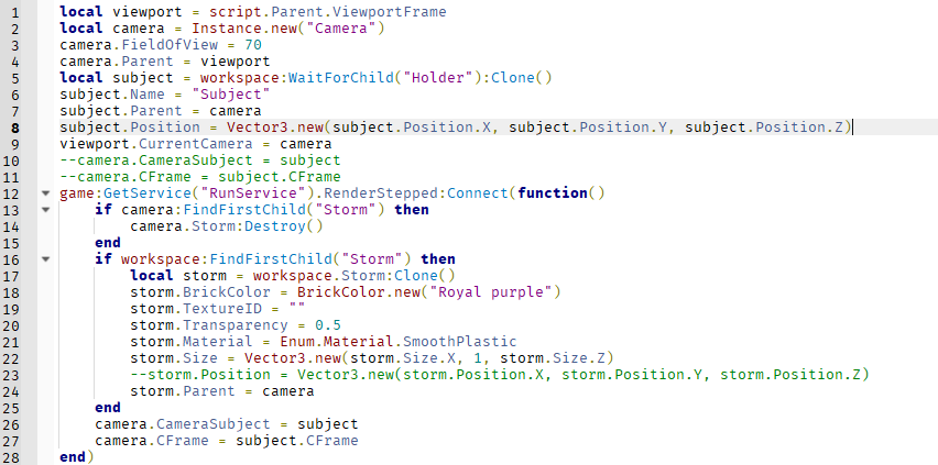 How Do I Color Around A Part In A ViewportFrame? - Scripting Support - Developer Forum | Roblox