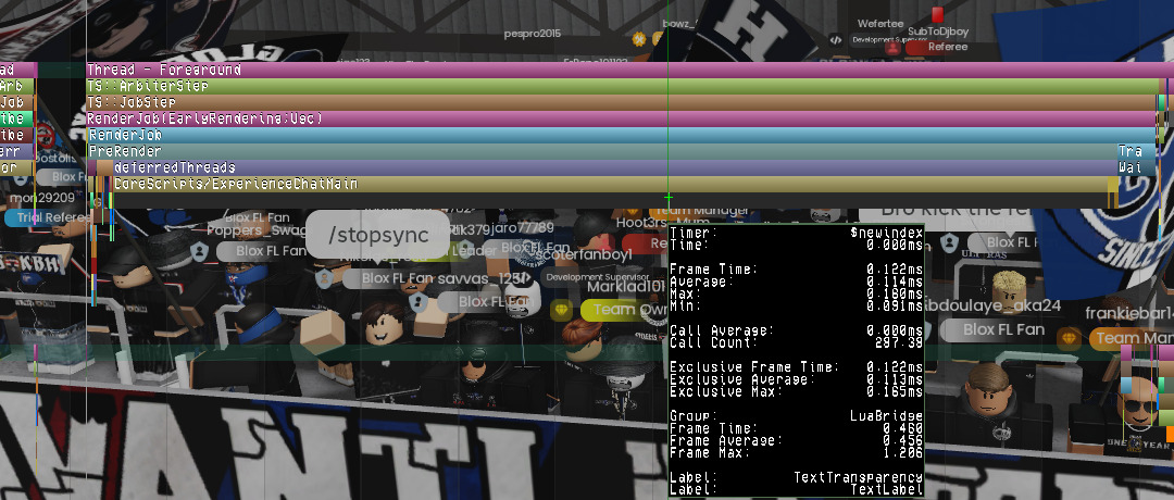 CoreScripts/ExperienceChatMain causing enormous lag - Roblox Application and Website Bugs ...