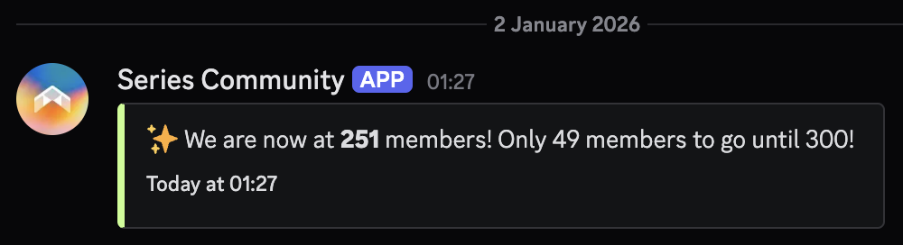 Series Webhooks | Discord webhooks for Roblox groups and experiences ...