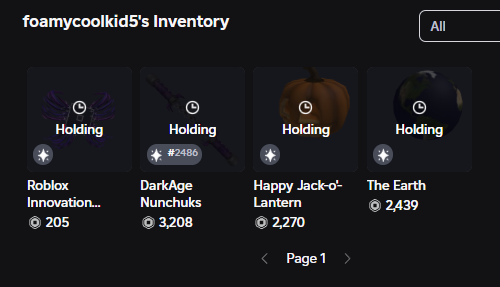 Inventory API doesn't show owned Limited item - Roblox Application and ...